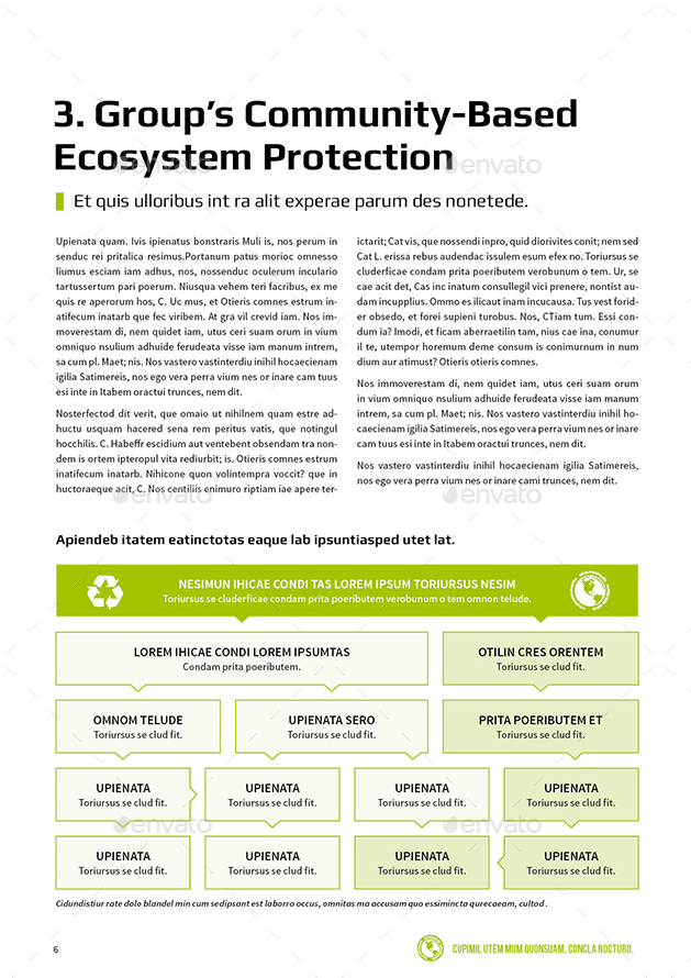 Report Ecological by MrTemplater | GraphicRiver
